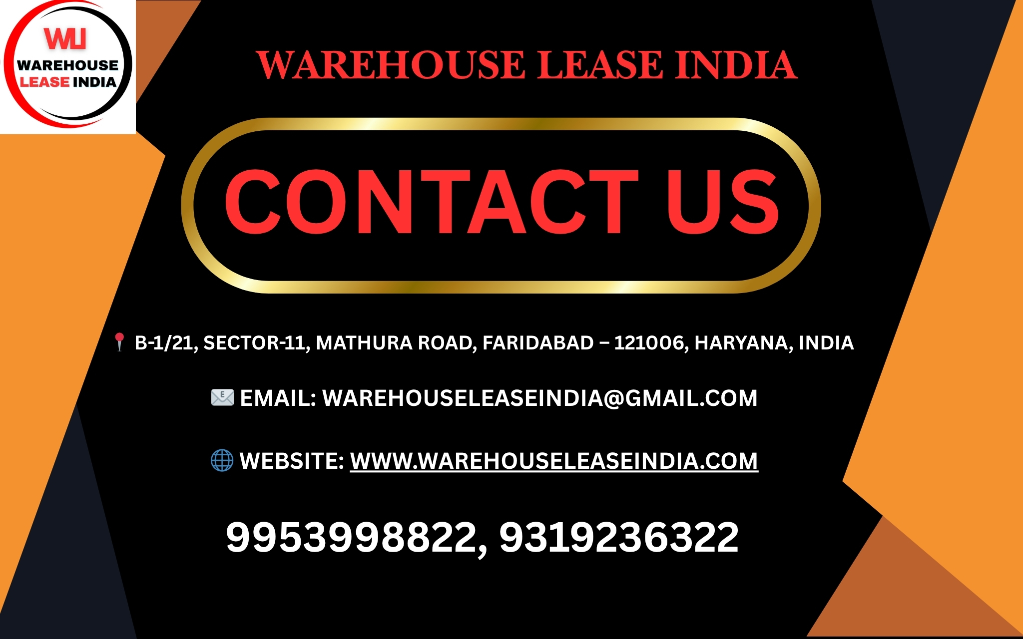 Contact Us Warehouse Lease India Today